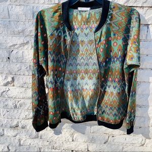 tea n rose | Jackets & Coats | Cute Tea N Rose Front Zip Jacket | Poshmark